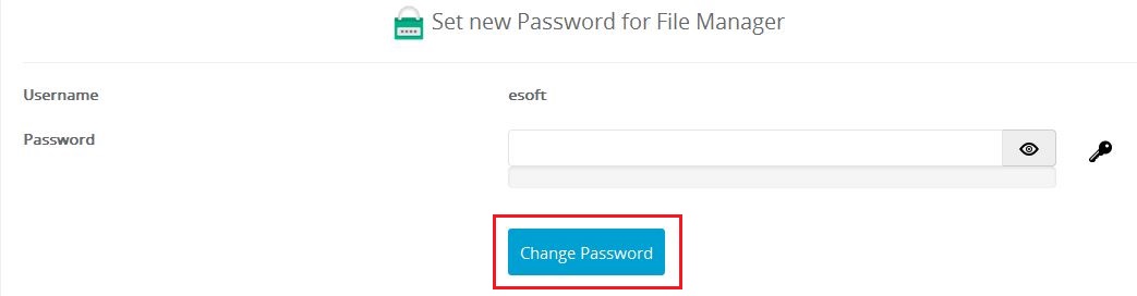 Change Password v2 – Webuzo