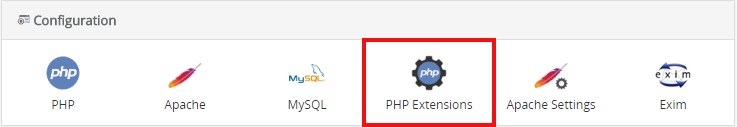 Enable Disable Php Extensions Webuzo