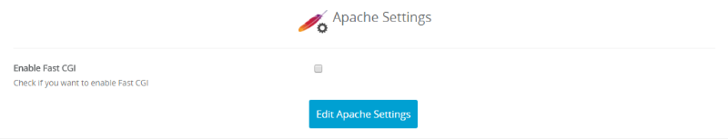 Webserver Module Configuration – Webuzo
