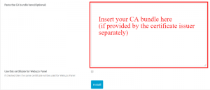 Install SSL Certificate – Webuzo